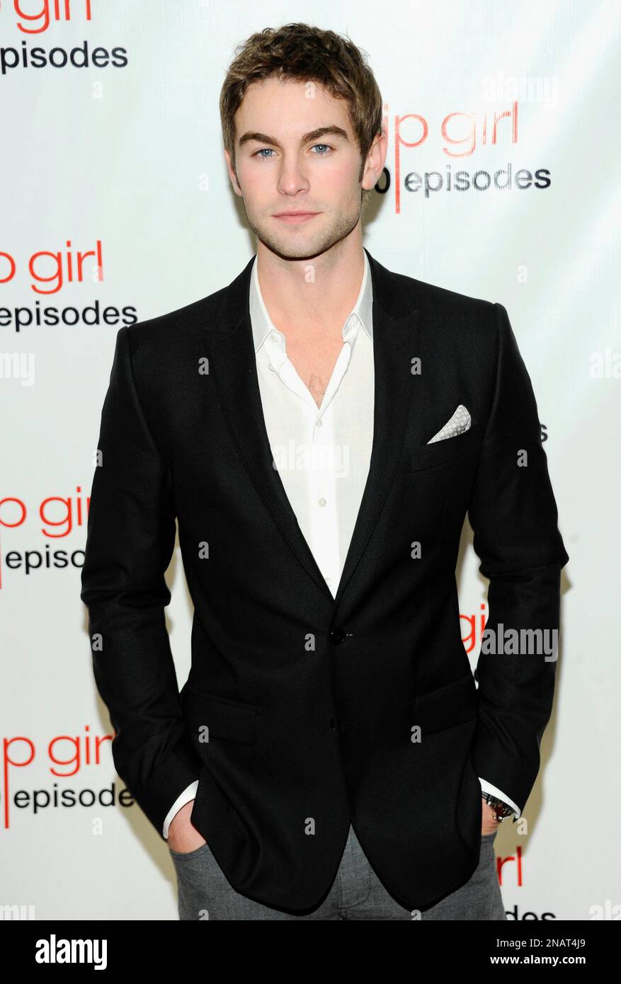 Actor Chace Crawford attends the "Gossip Girl" 100th episode ...