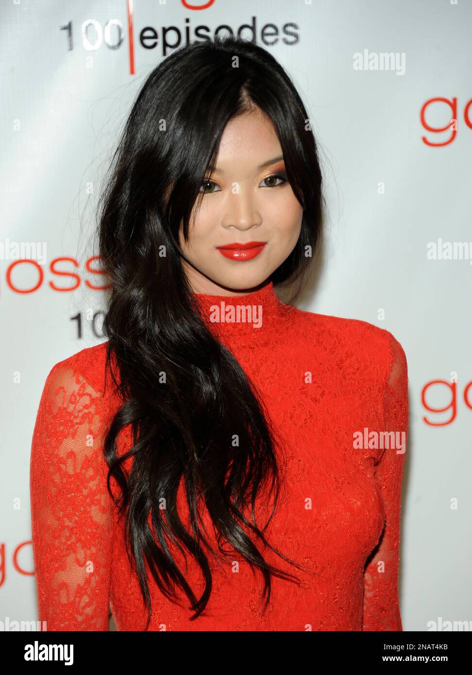 Actress Nan Zhang attends the "Gossip Girl" 100th episode celebration ...
