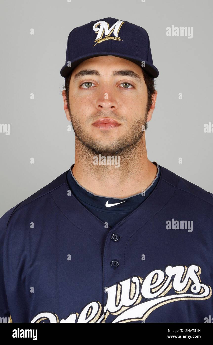 FILE - In this Feb. 24, 2011 file photo, Milwaukee Brewers baseball ...
