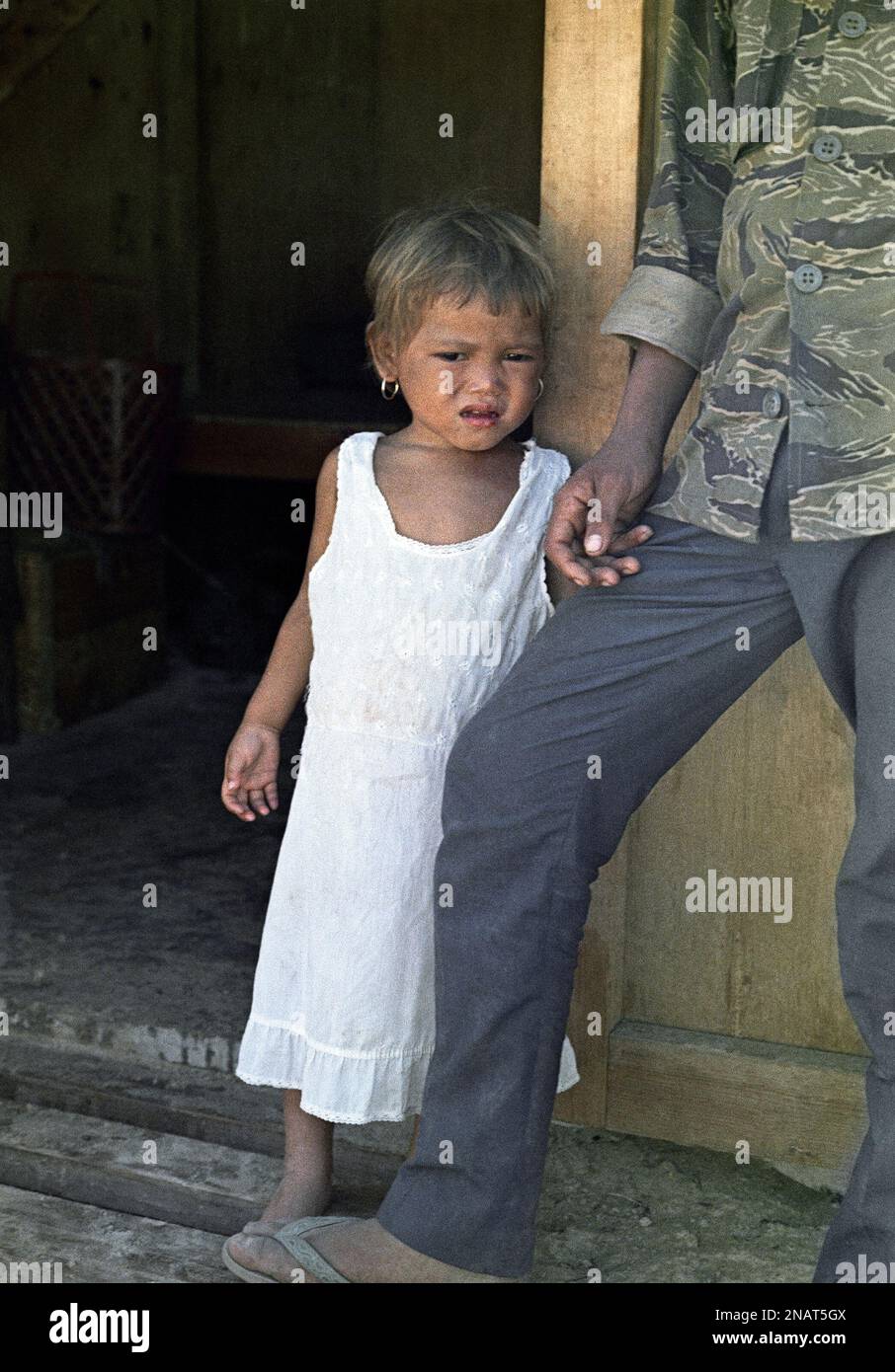 Rhade Montagnards, child at home in Vietnam in June 1968. (AP Photo ...