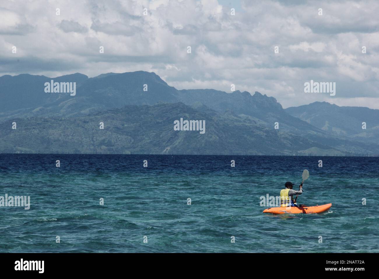 The Lone Traveller Stock Photo - Alamy