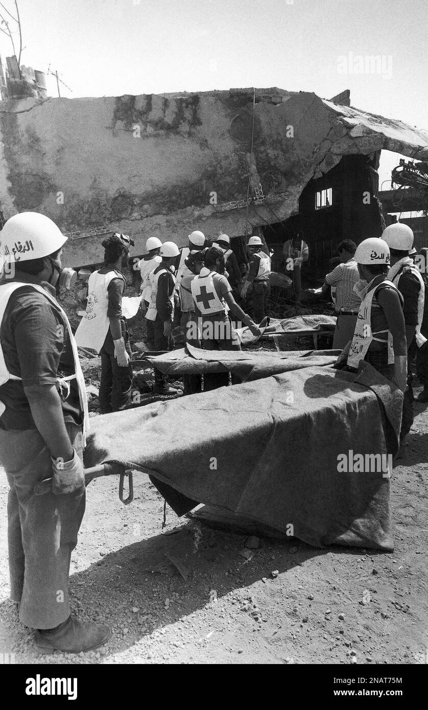 The official Red Cross count of bodies, now discovered, on Sept. 22 ...