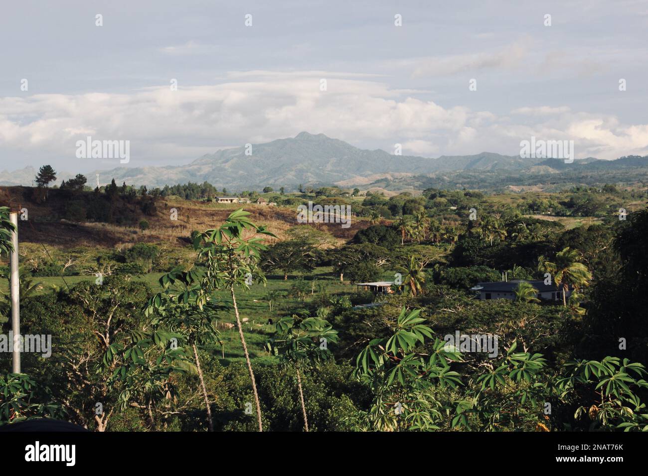 Fijian island villages hi-res stock photography and images - Alamy