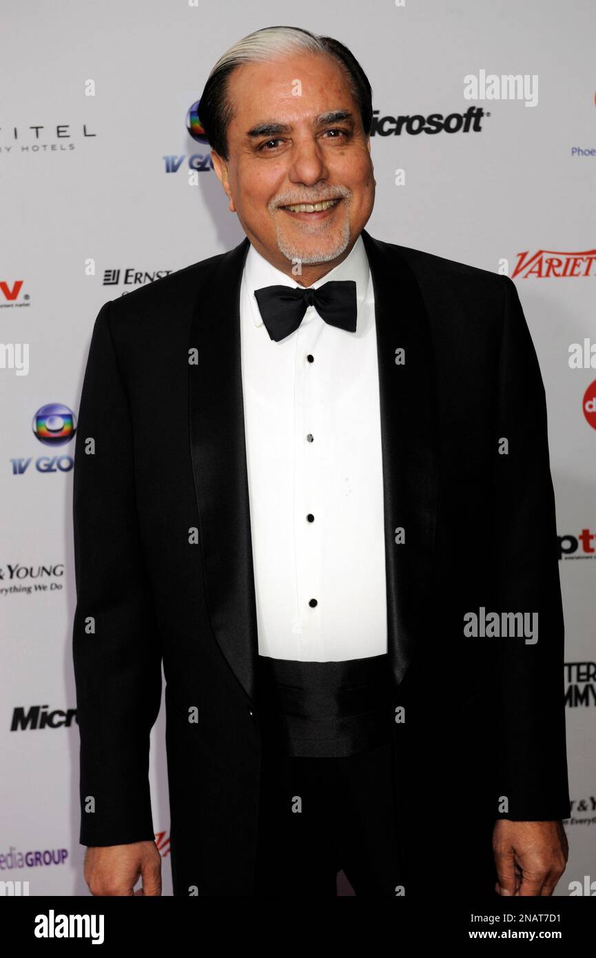 The International Emmy Directorate Award was presented to Subhash ...