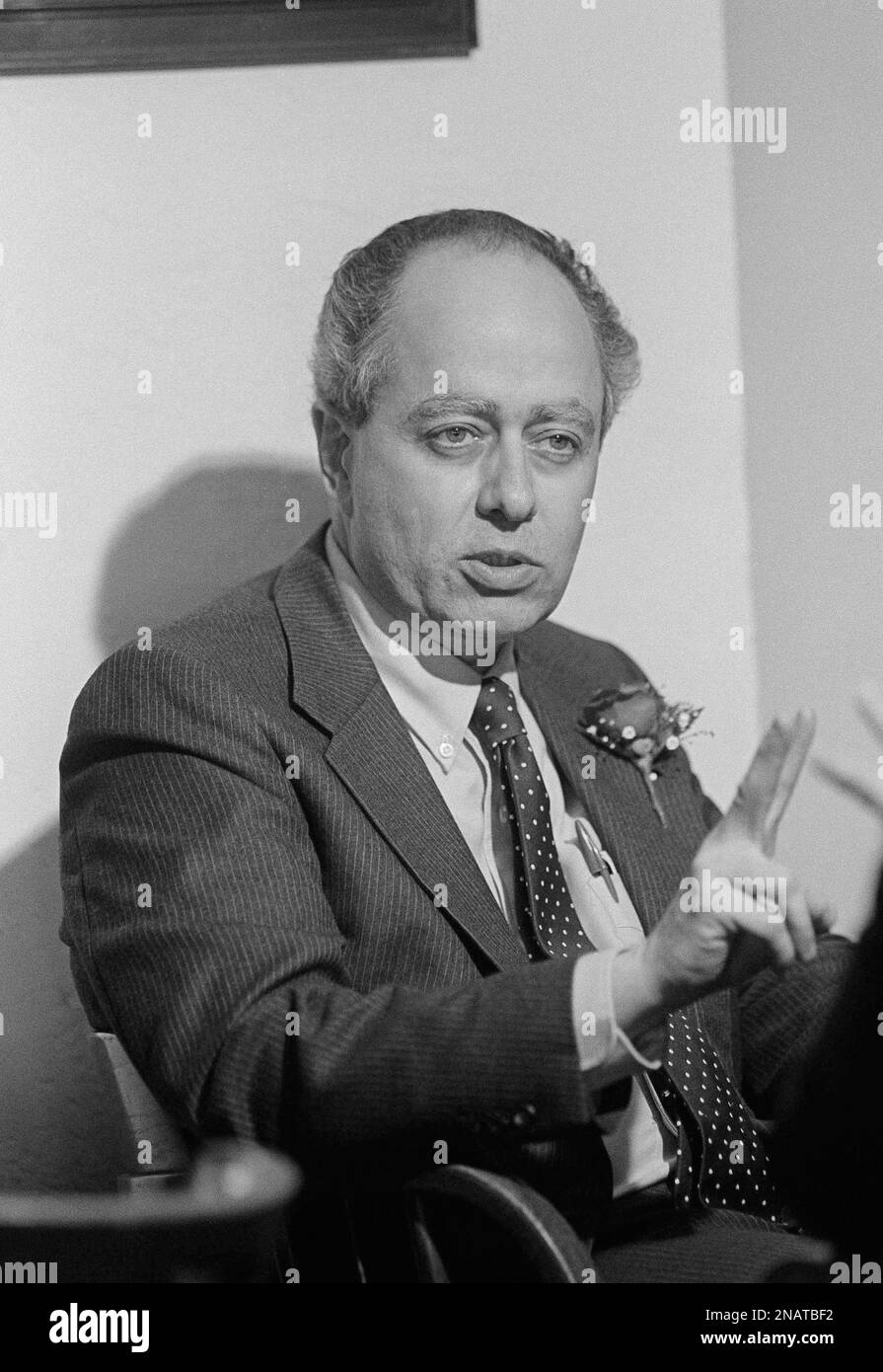 Notre Dame University law Professor G. Robert Blakey, urges the passage ...