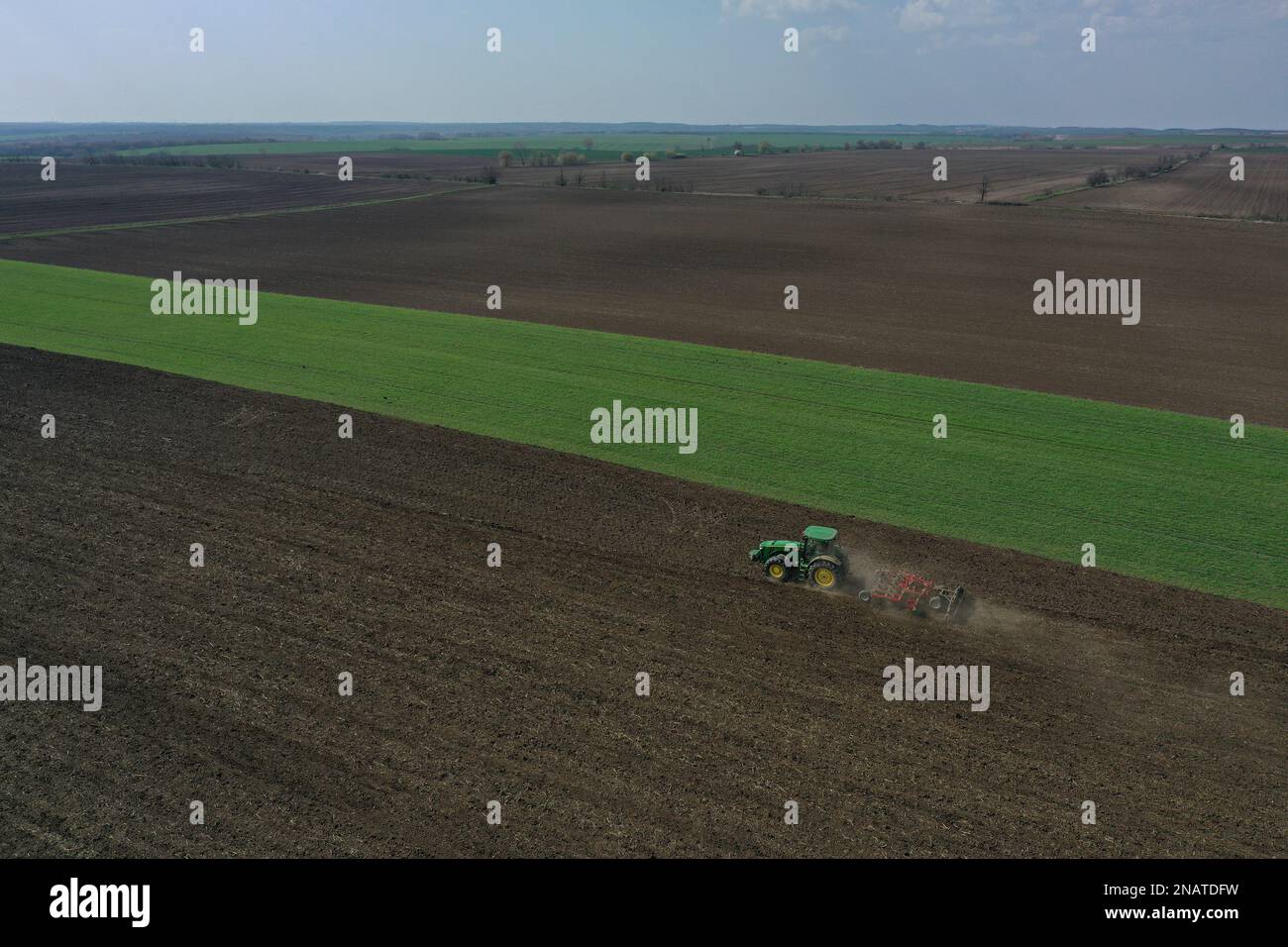 Mounted field cultivator hi-res stock photography and images - Alamy