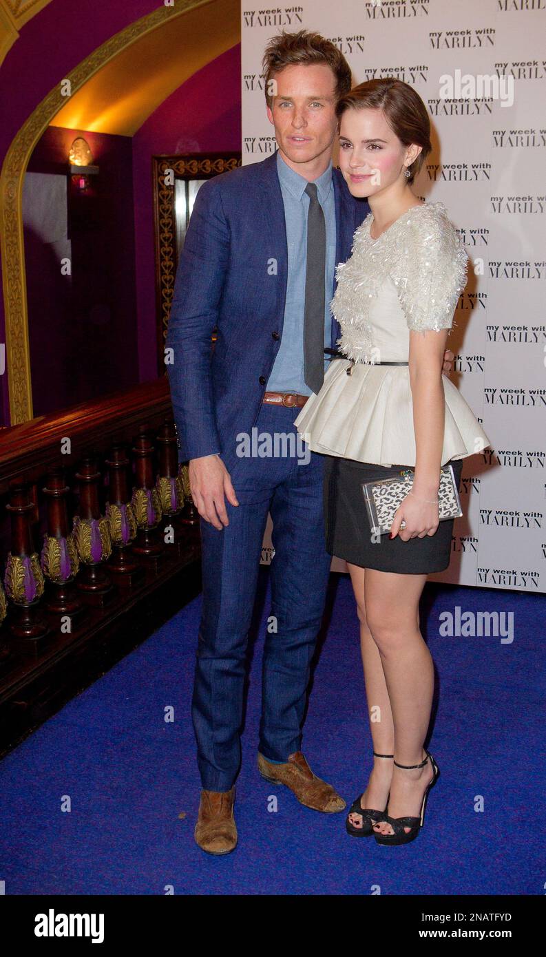 Eddie Redmayne E Emma Watson
