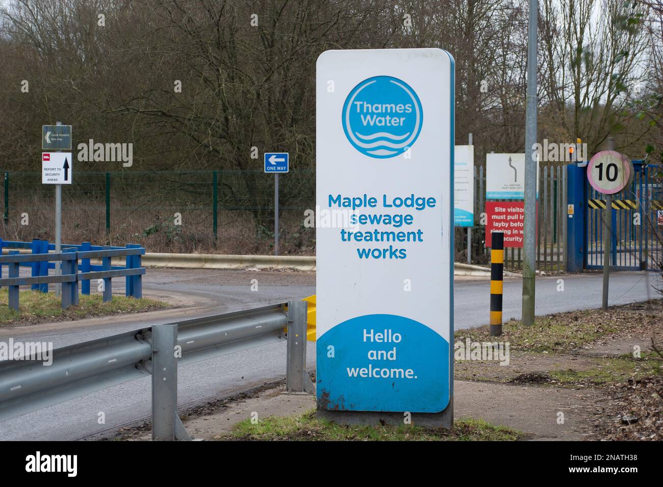 Thames water interactive sewage map hi-res stock photography and images ...