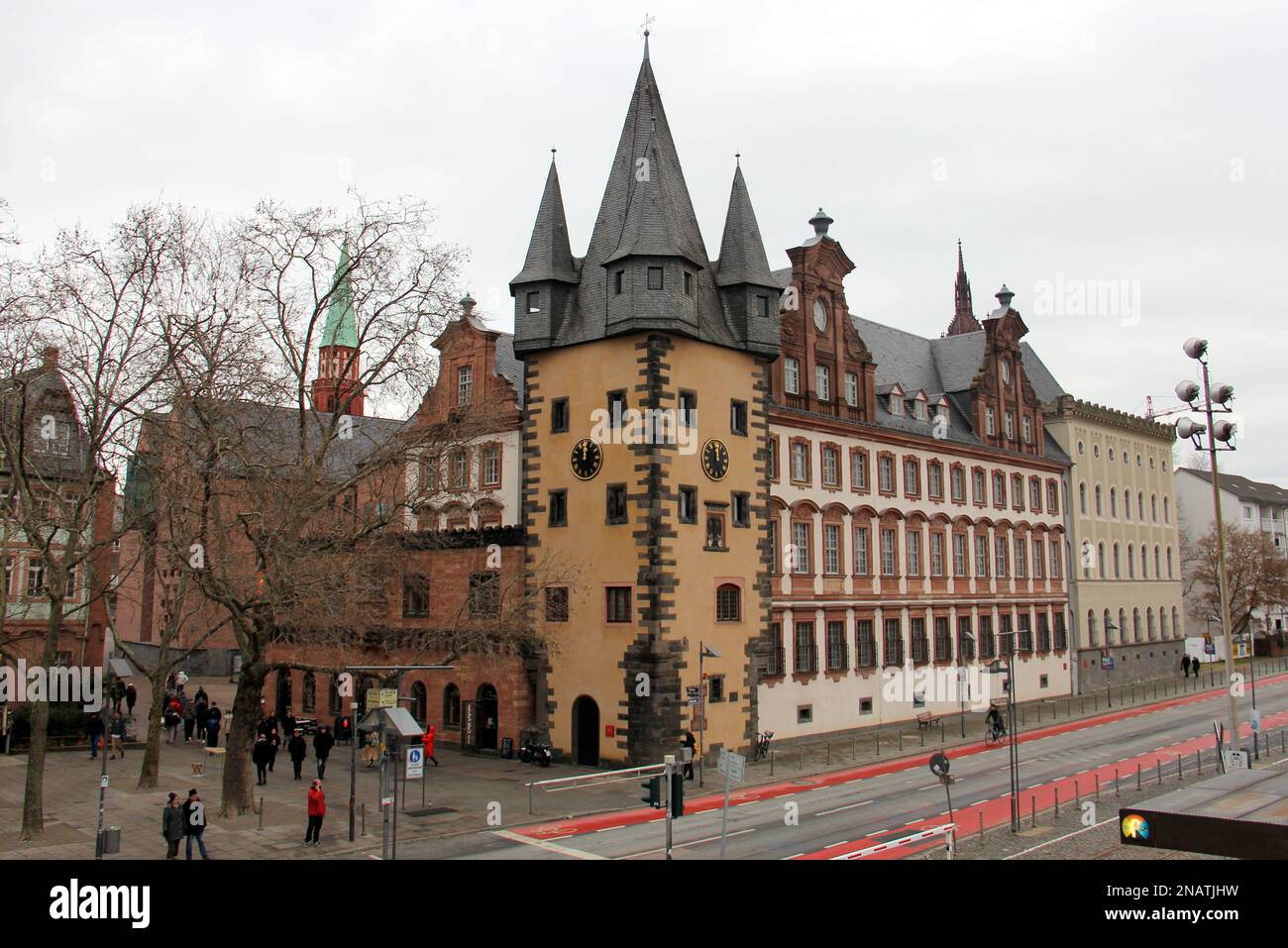 Rententurm, late Gothic gate tower of the former city fortifications ...