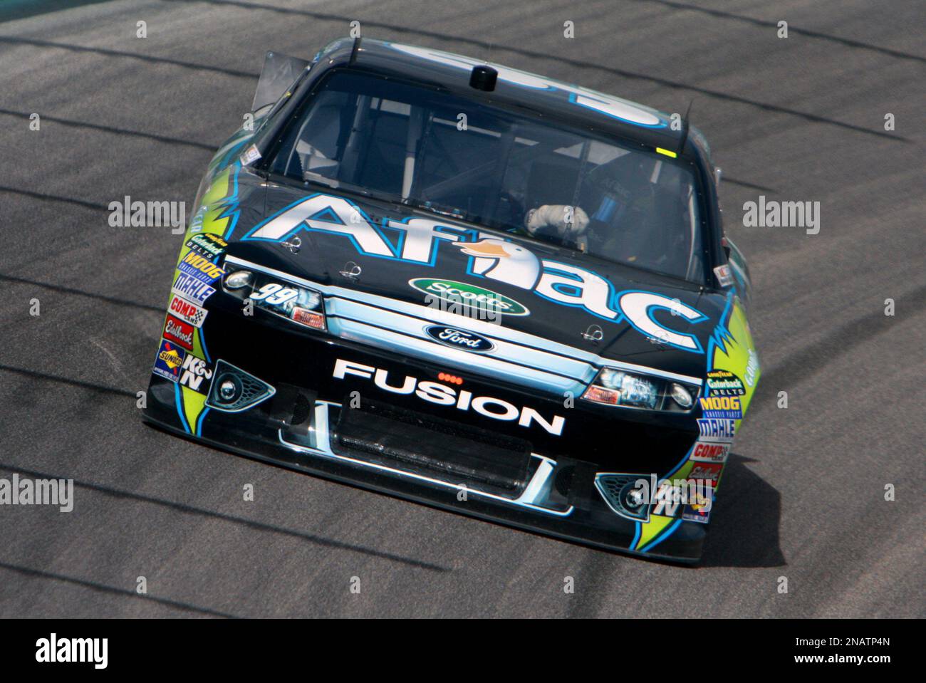 Carl Edwards drives his car during practice for Sunday's NASCAR Ford ...