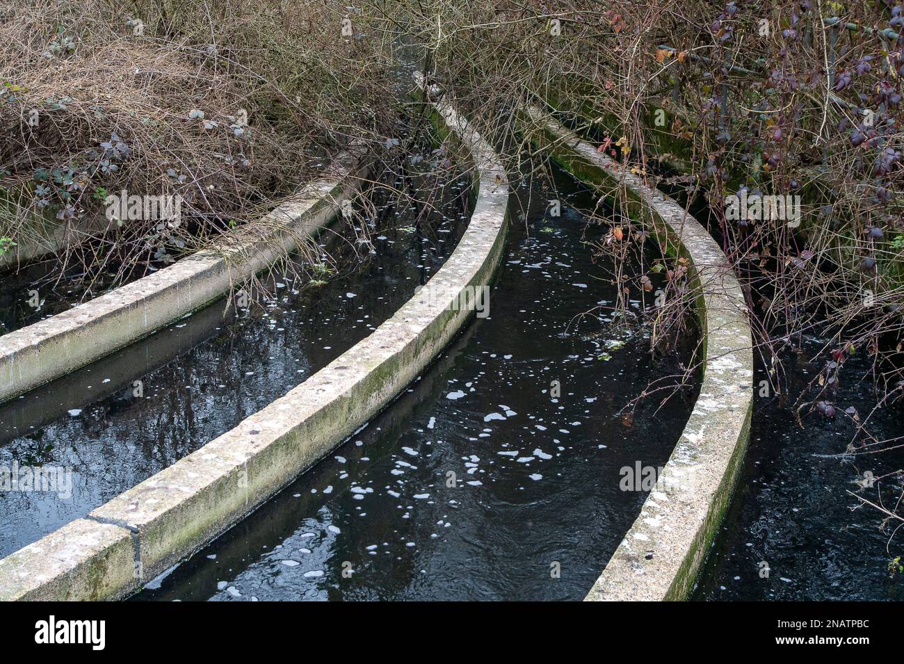 Thames water interactive sewage map hi-res stock photography and images ...