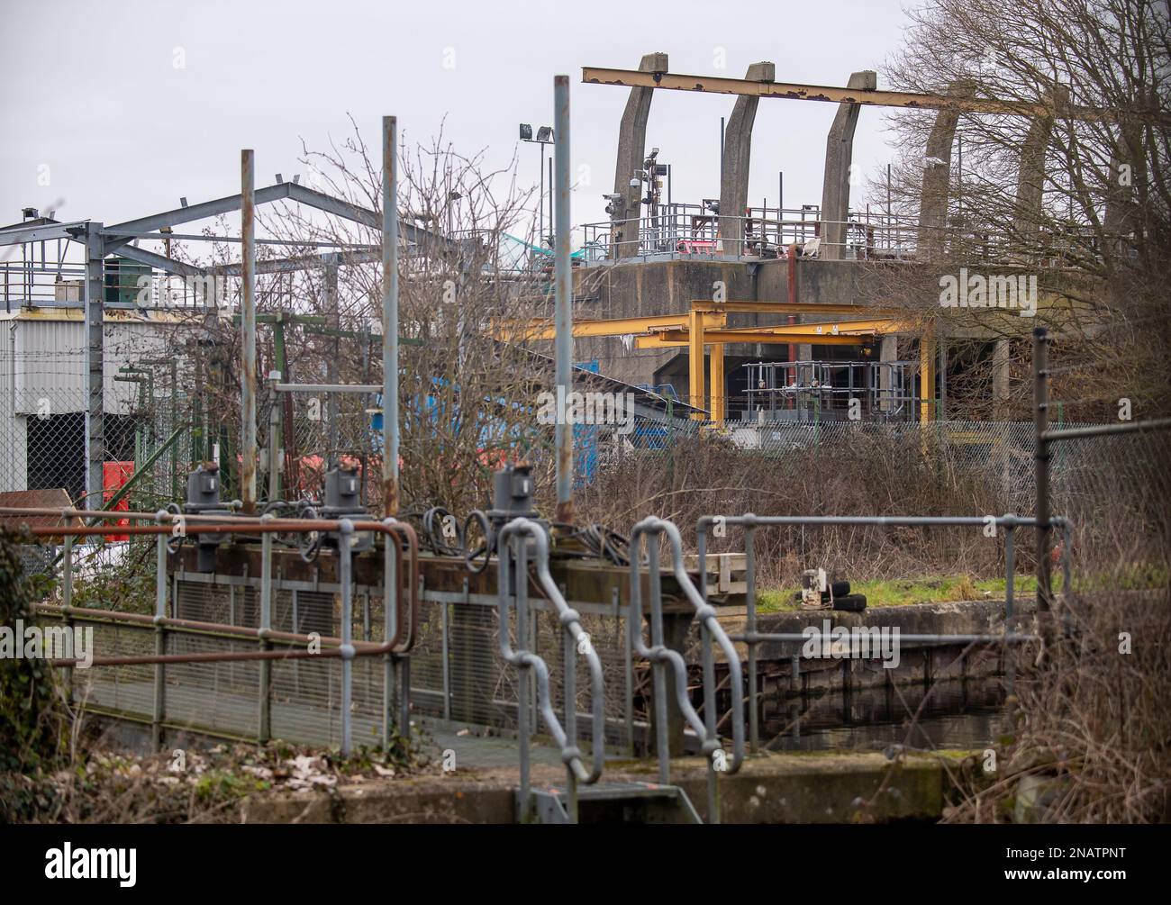 Thames water interactive sewage map hi-res stock photography and images ...