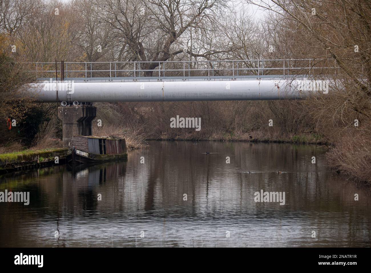 Thames water interactive sewage map hi-res stock photography and images ...