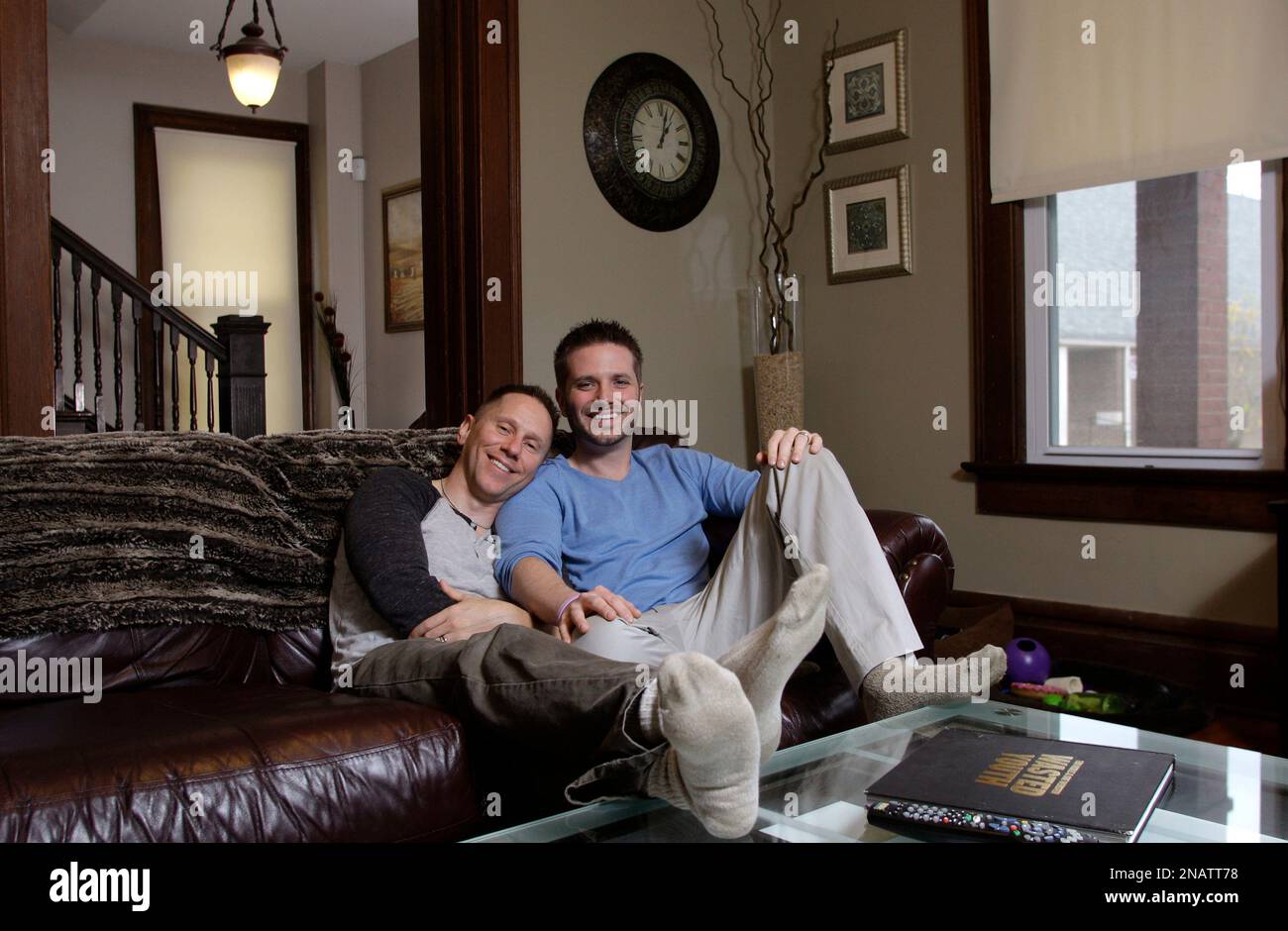 In this Nov. 16, 2011 photo, Capt. Stephen Hill, left, and his partner ...