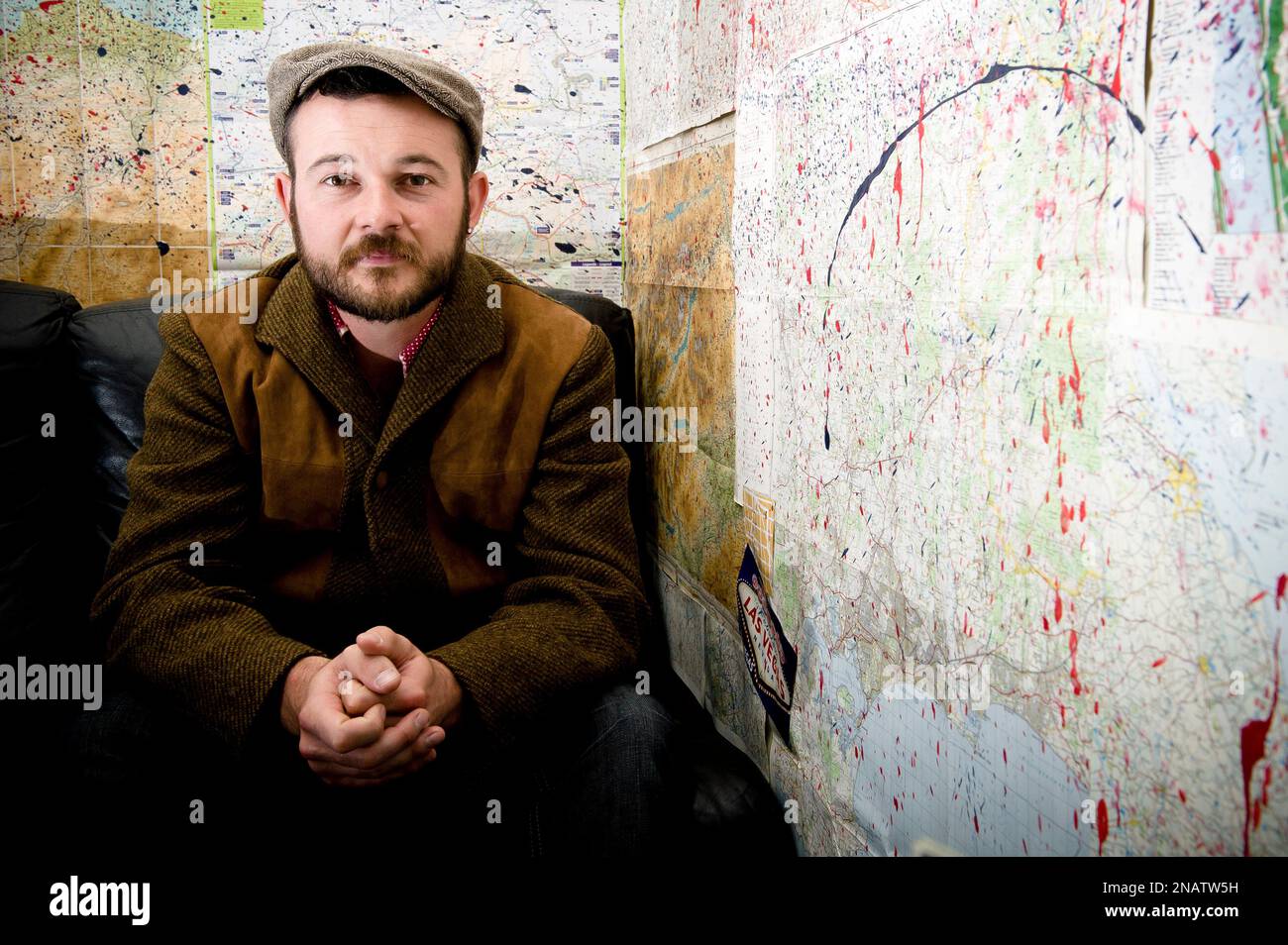 Australian actor Daniel Henshall, poses for photographs at a central ...