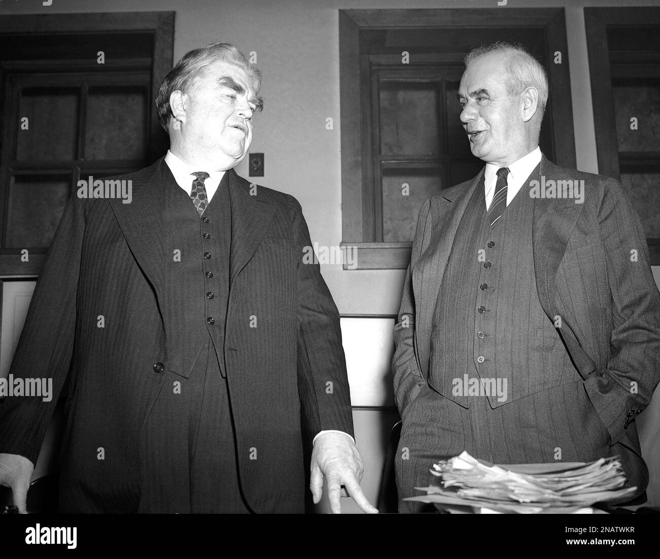 John L. Lewis, president of the United Mine Workers, Nov. 14, 1941 in ...