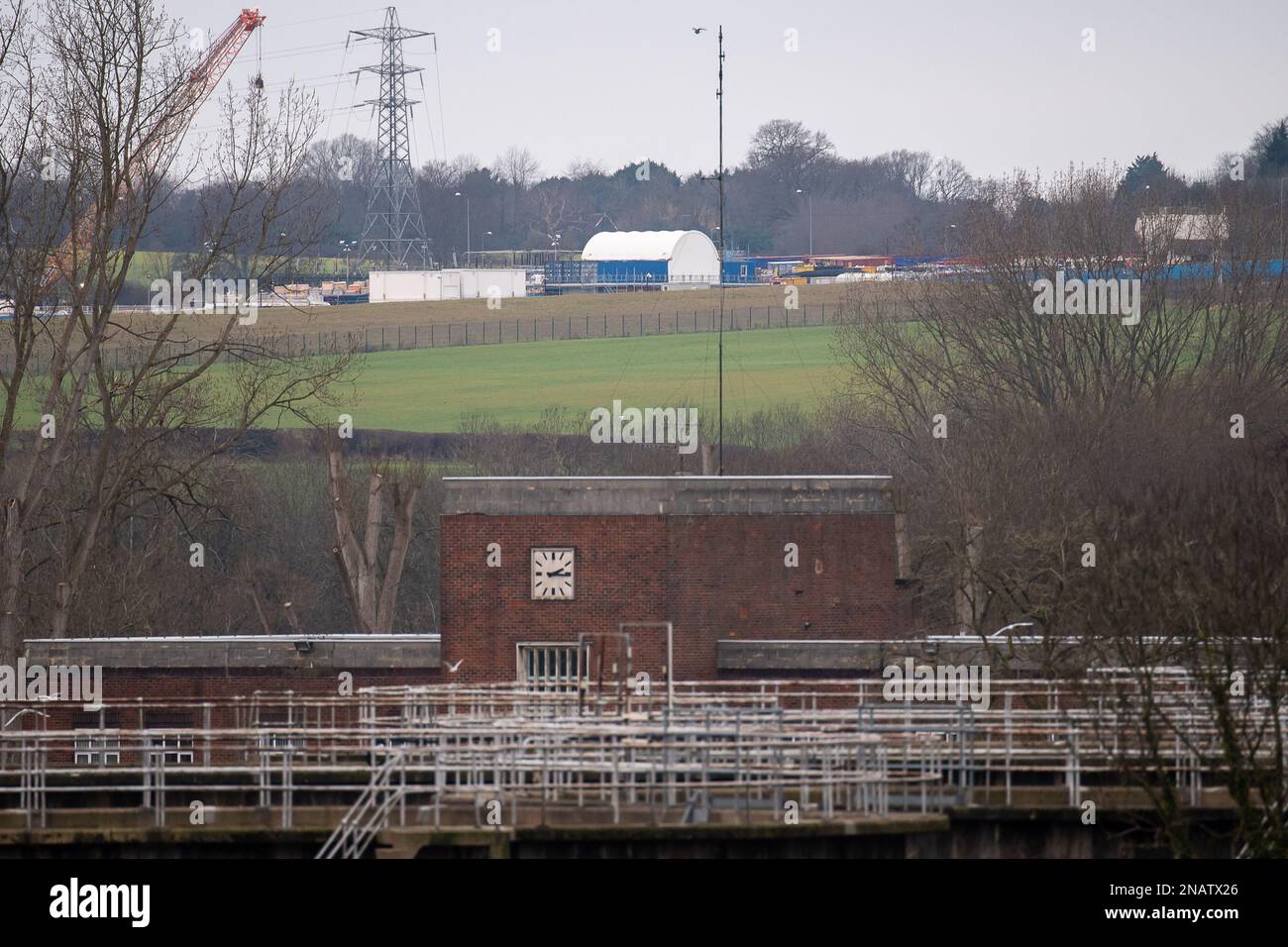 Thames water interactive sewage map hi-res stock photography and images ...