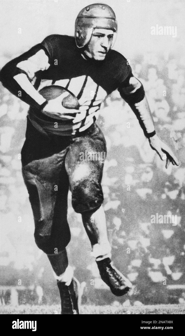 Harold "Red" Grange is shown at peak of his career, 1924. (AP Photo ...