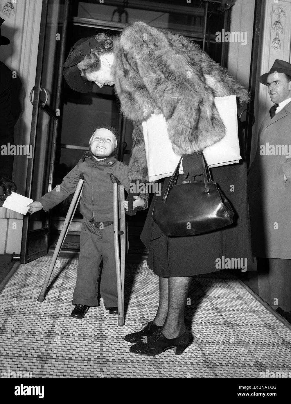 Guest of U.S. President Franklin D. Roosevelt and Mrs. Eleanor ...