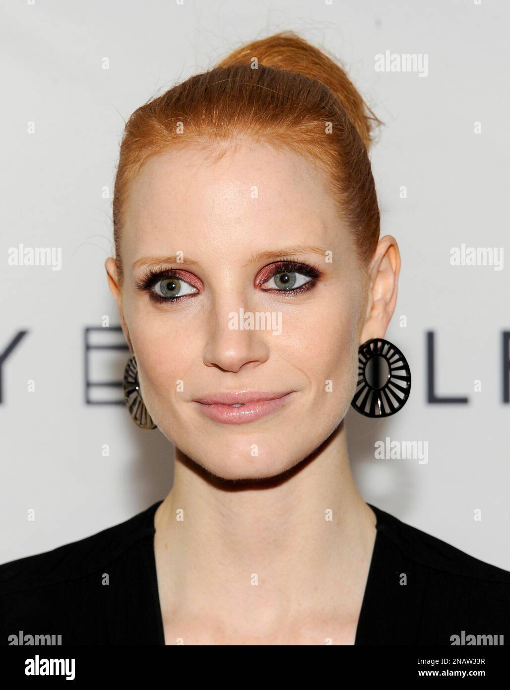 Actress Jessica Chastain attends the Instyle and Hollywood Foreign ...