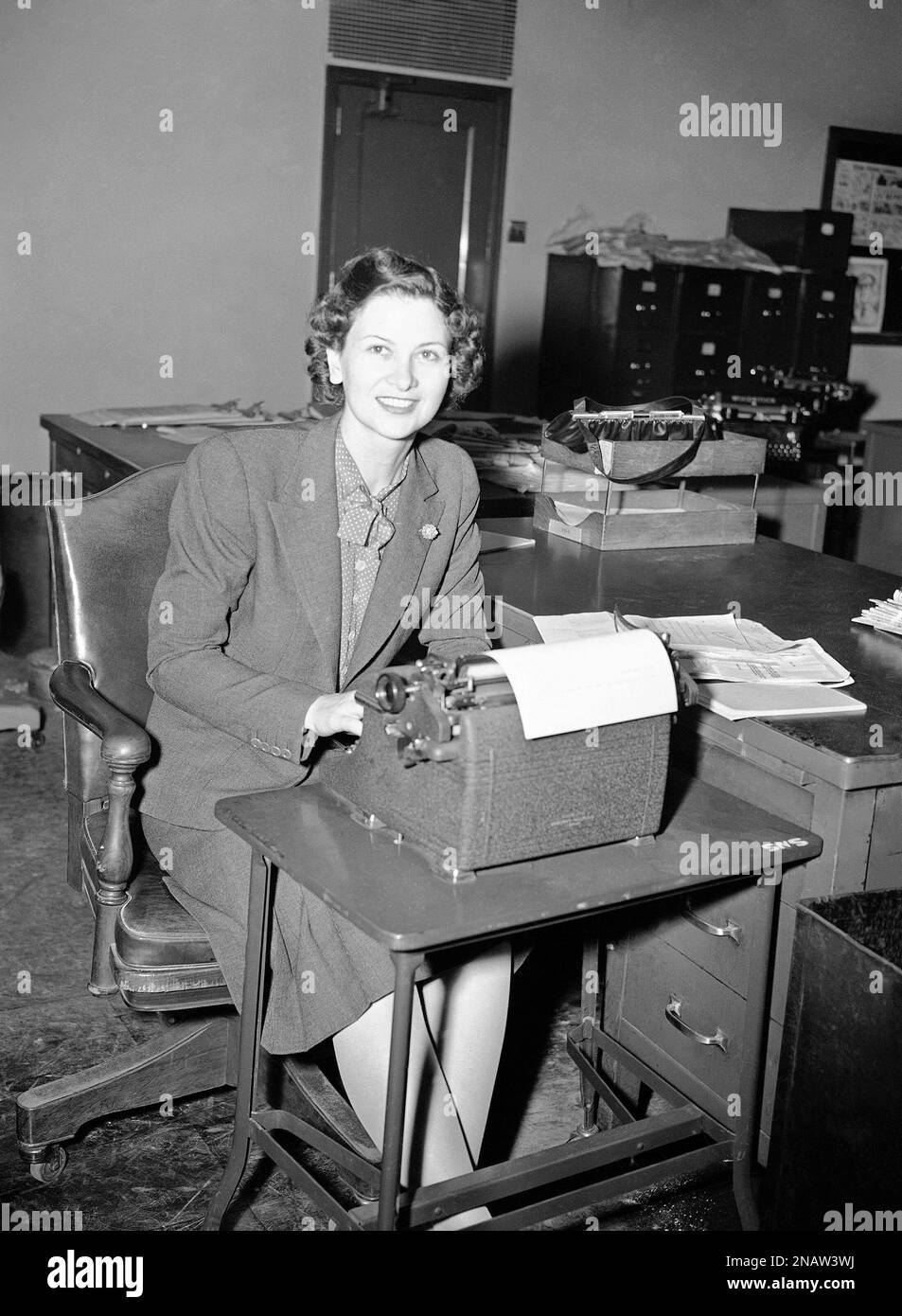 Mrs. Alma De Luce, wife of Daniel De Luce, Associated Press foreign ...
