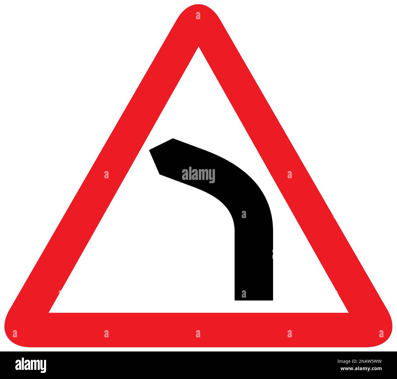 Right Turn Road Sign