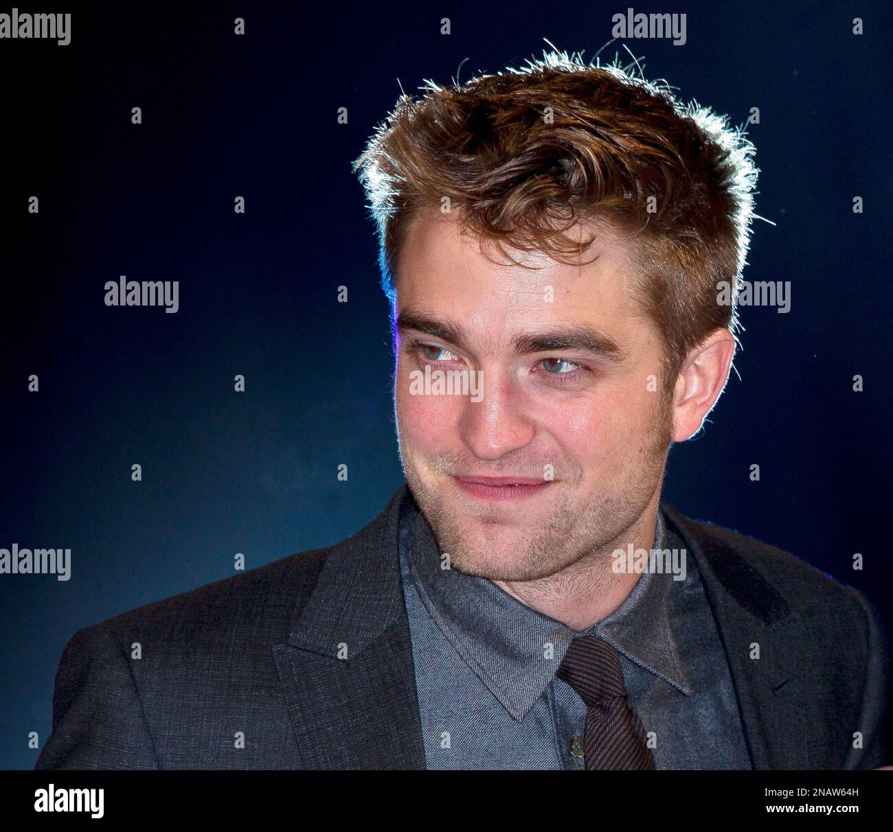 British actor Robert Pattinson arrives at the UK film premiere of ...