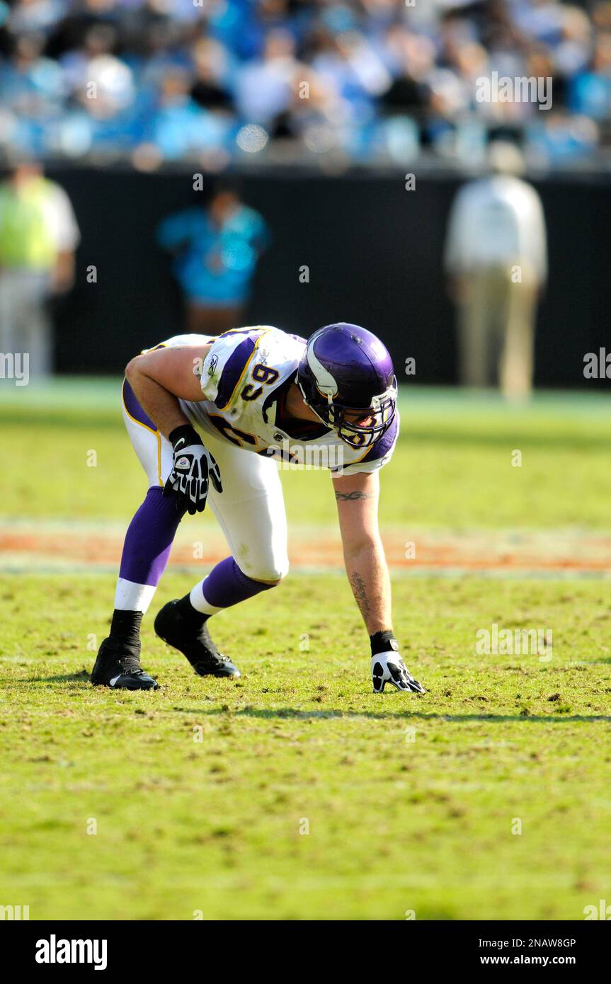 Minnesota Vikings center John Sullivan (65) is shown during an NFL ...