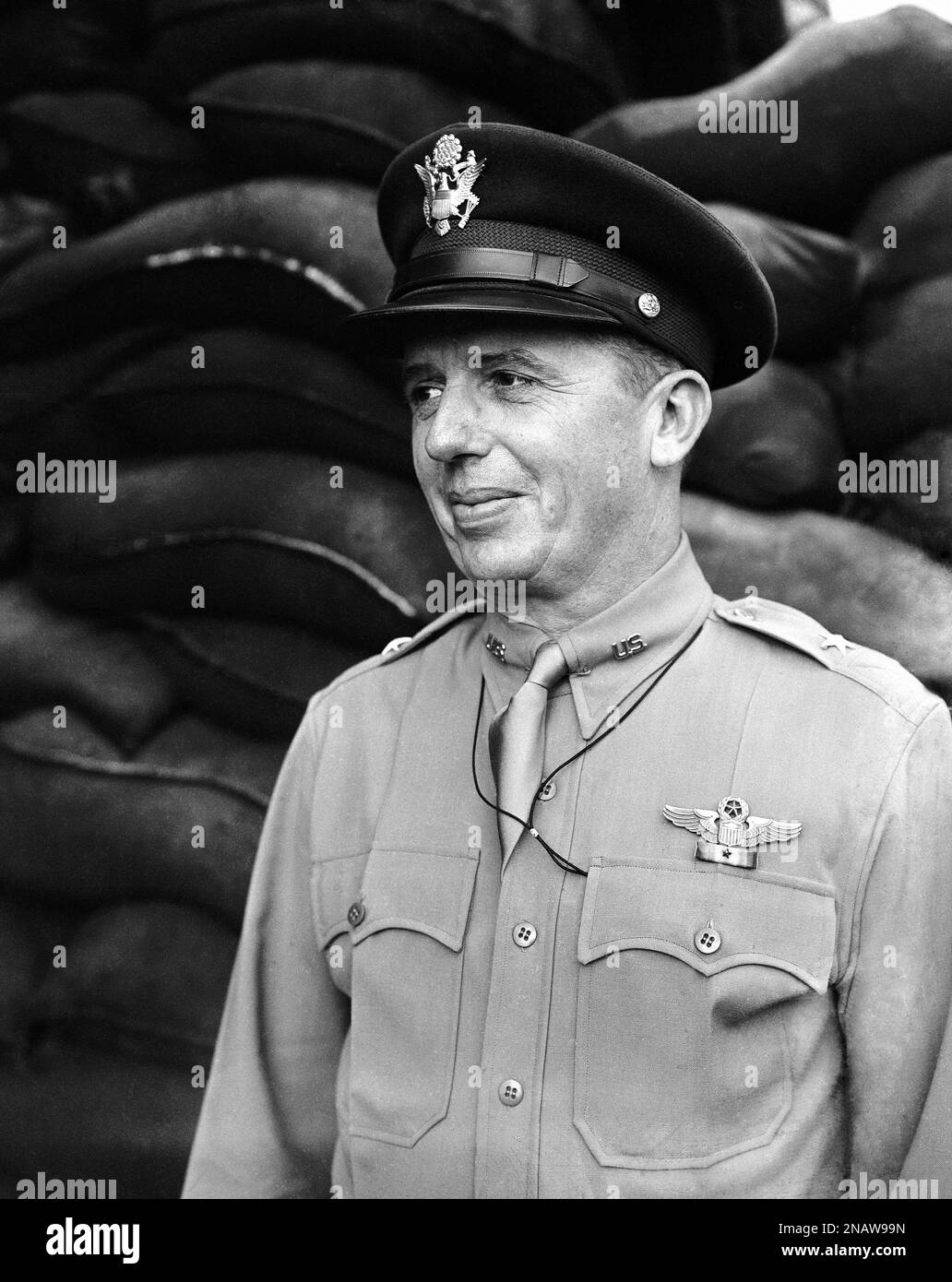 Air Force Commander Brig. General Willis H. Hale on March 7, 1942, is ...