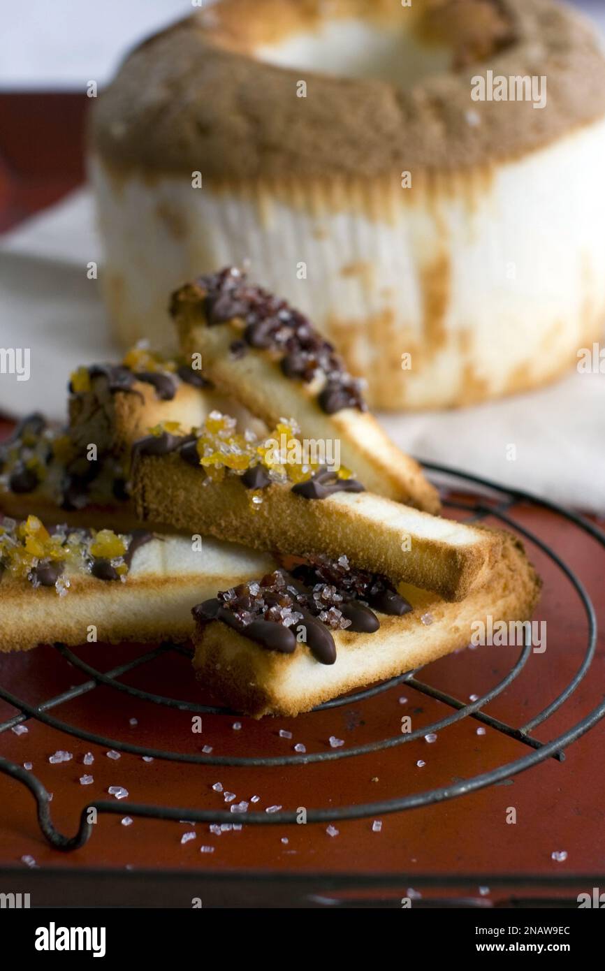 This Oct. 13, 2011 photo shows angel food biscotti in Concord, N.H. The ...