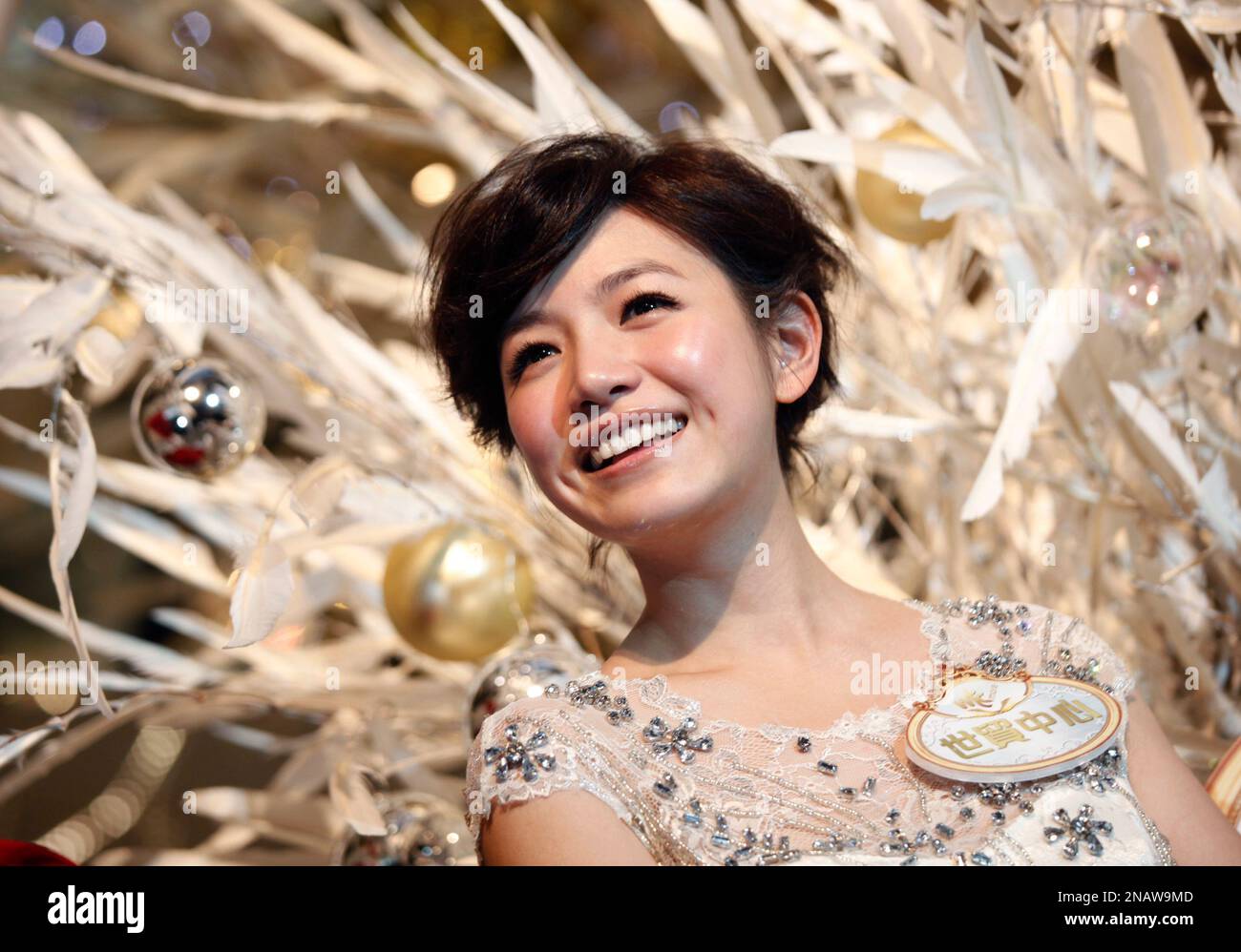 Taiwanese actress Michelle Chen poses during a promotional event in ...