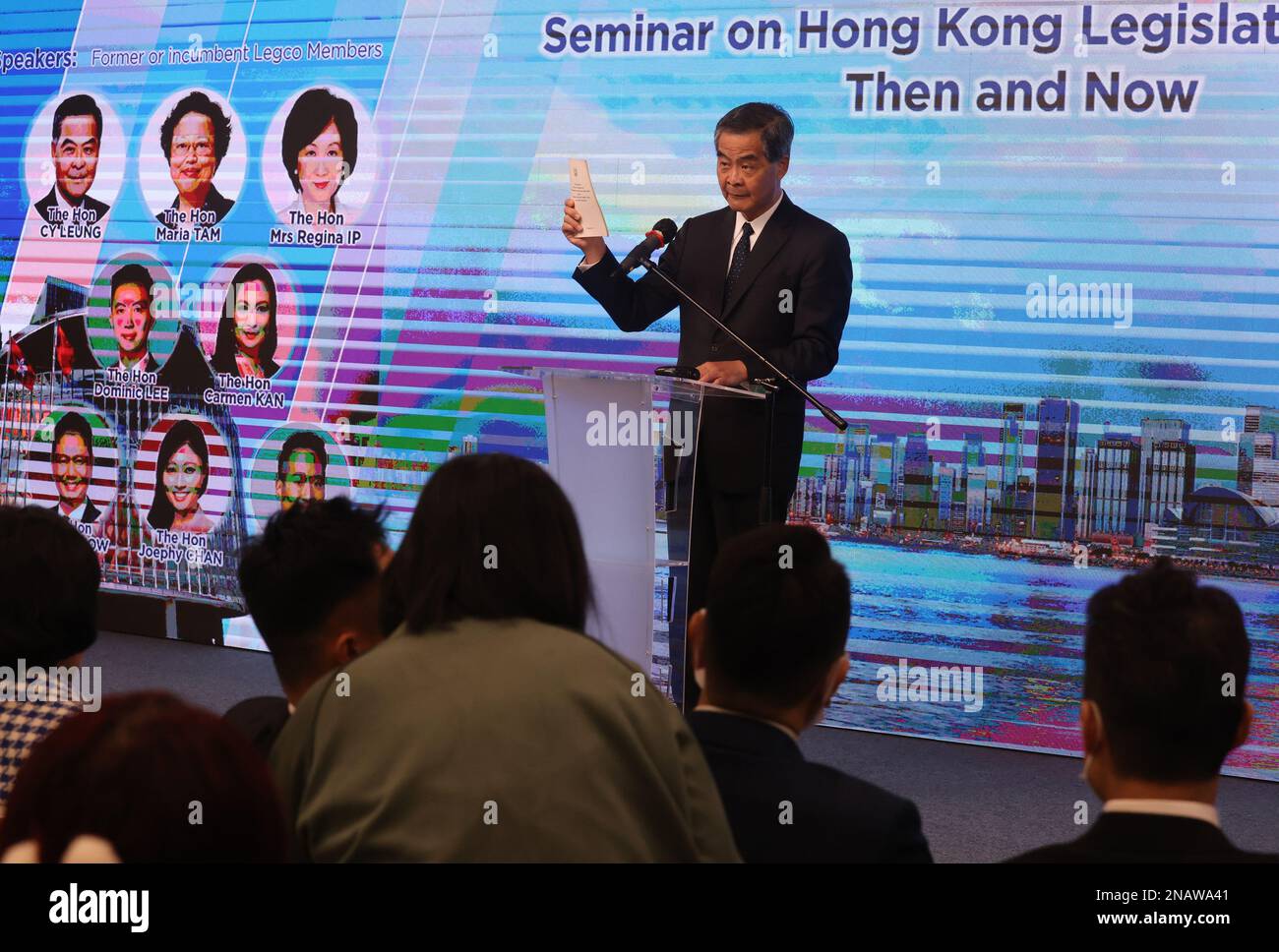 Seminar on Hong Kong Legislative Council Then and Now with former Chief ...