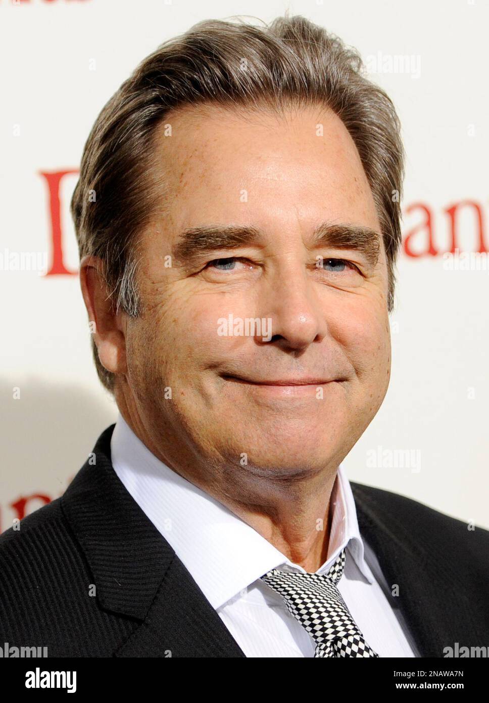 Beau Bridges, a cast member in "The Descendants," poses at the premiere ...