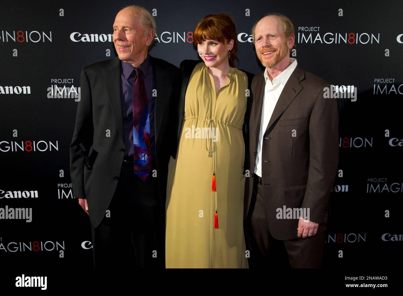 Ron Howard, right, his daughter Bryce Dallas Howard and his father ...