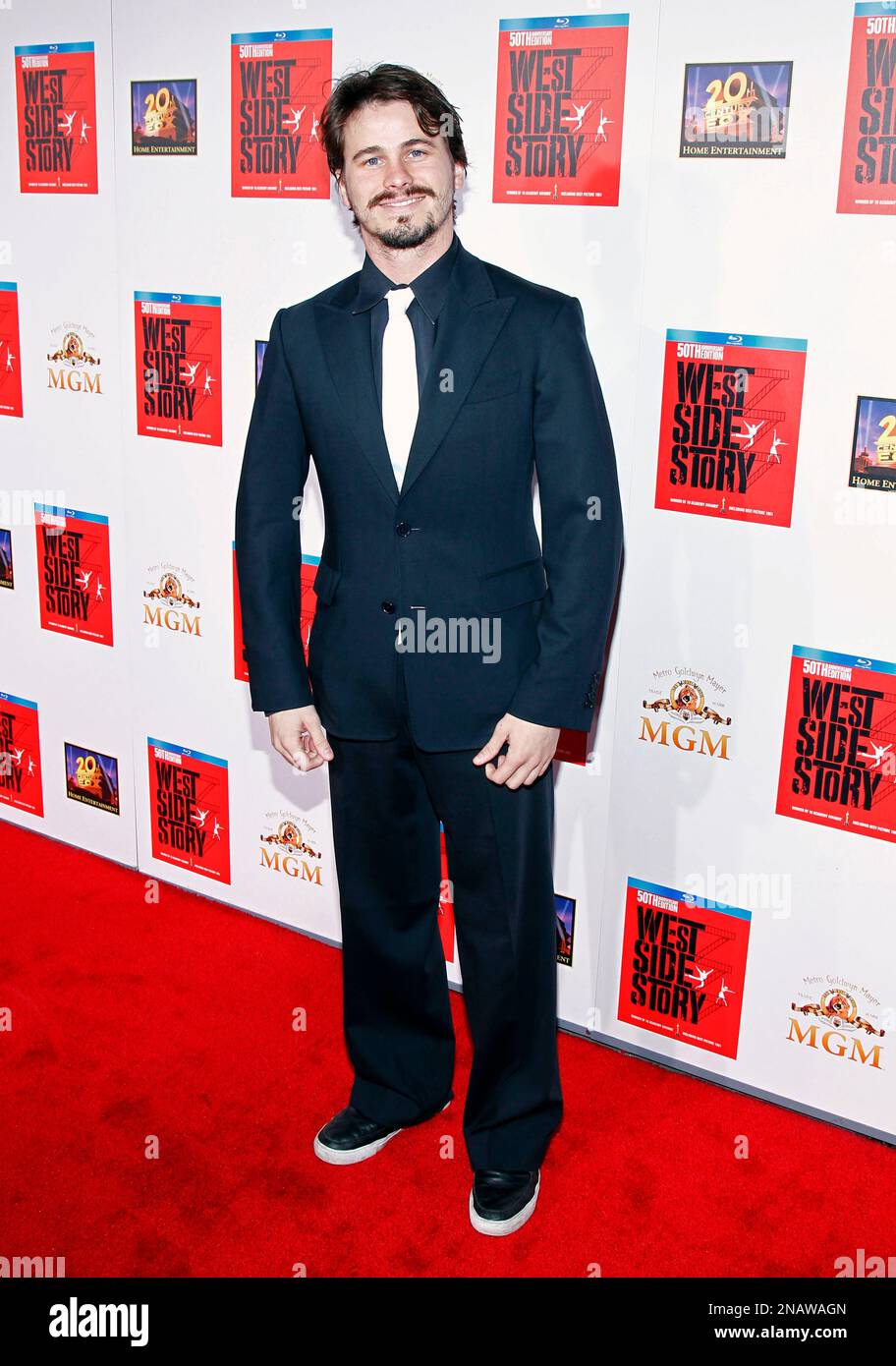 Jason Ritter arrives at the "West Side Story: 50th Anniversary Edition ...
