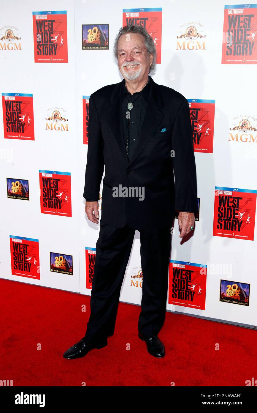 Original "West Side Story" cast member Russ Tamblyn, arrives at the ...