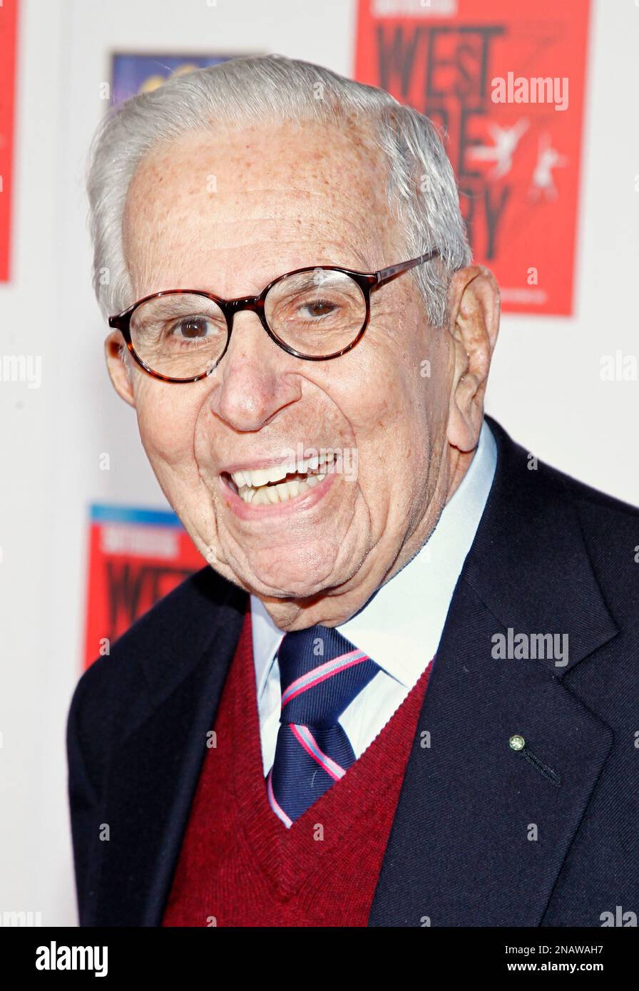 Walter Mirisch, executive producer "West Side Story", arrives at the ...
