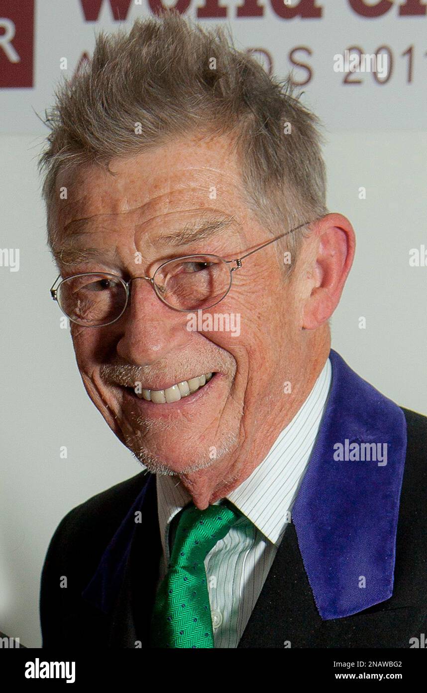 British actor John Hurt at the BBC Four World Cinema Lifetime ...