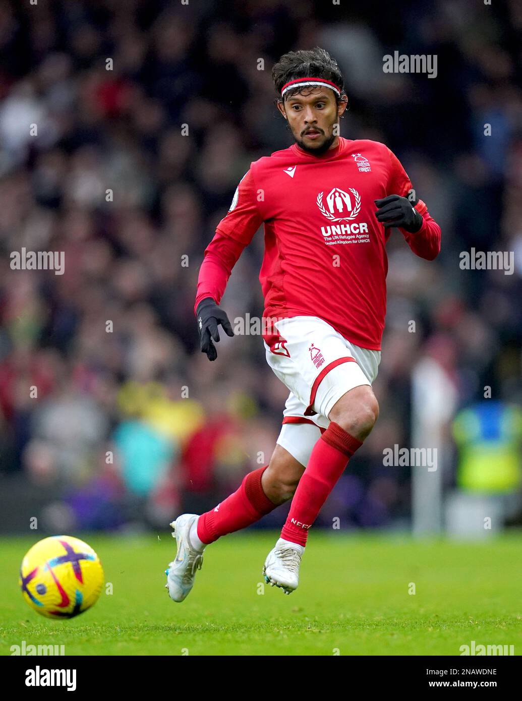 Nottingham Forest's Gustavo Scarpa during the Premier League match at ...