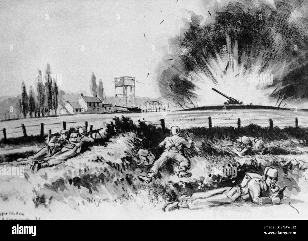 With the full story of the commando raid on Dieppe, this artist's ...