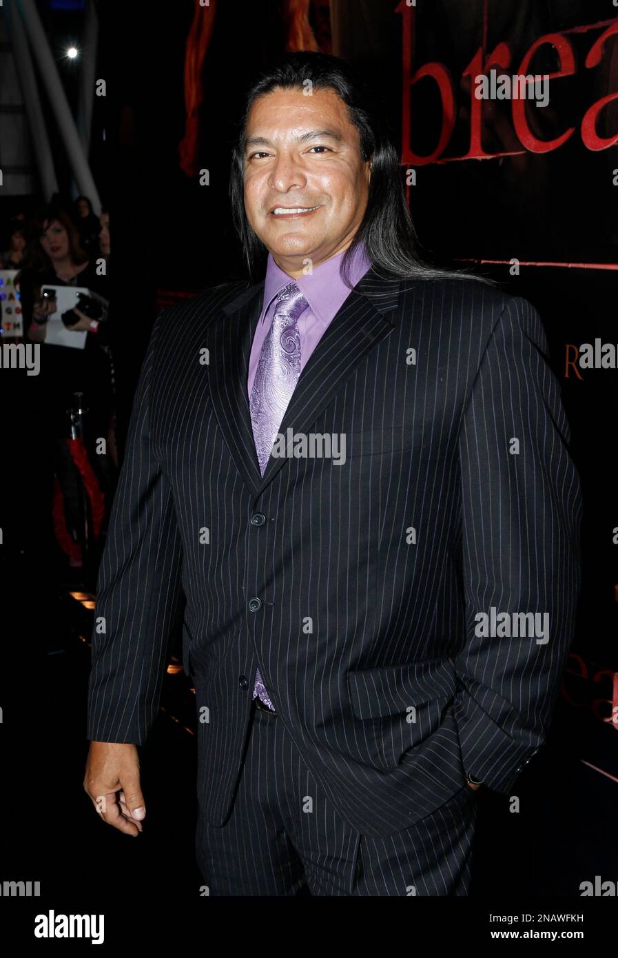 Gil Birmingham arrives at the world premiere of "The Twilight Saga ...