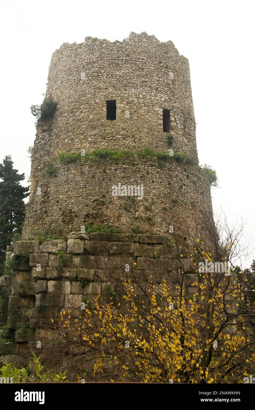 Formia, Italy. The tomb of Marcus Tullius Cicero Stock Photo - Alamy