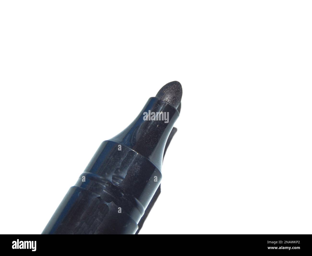 Black marker isolated on white background Stock Photo - Alamy