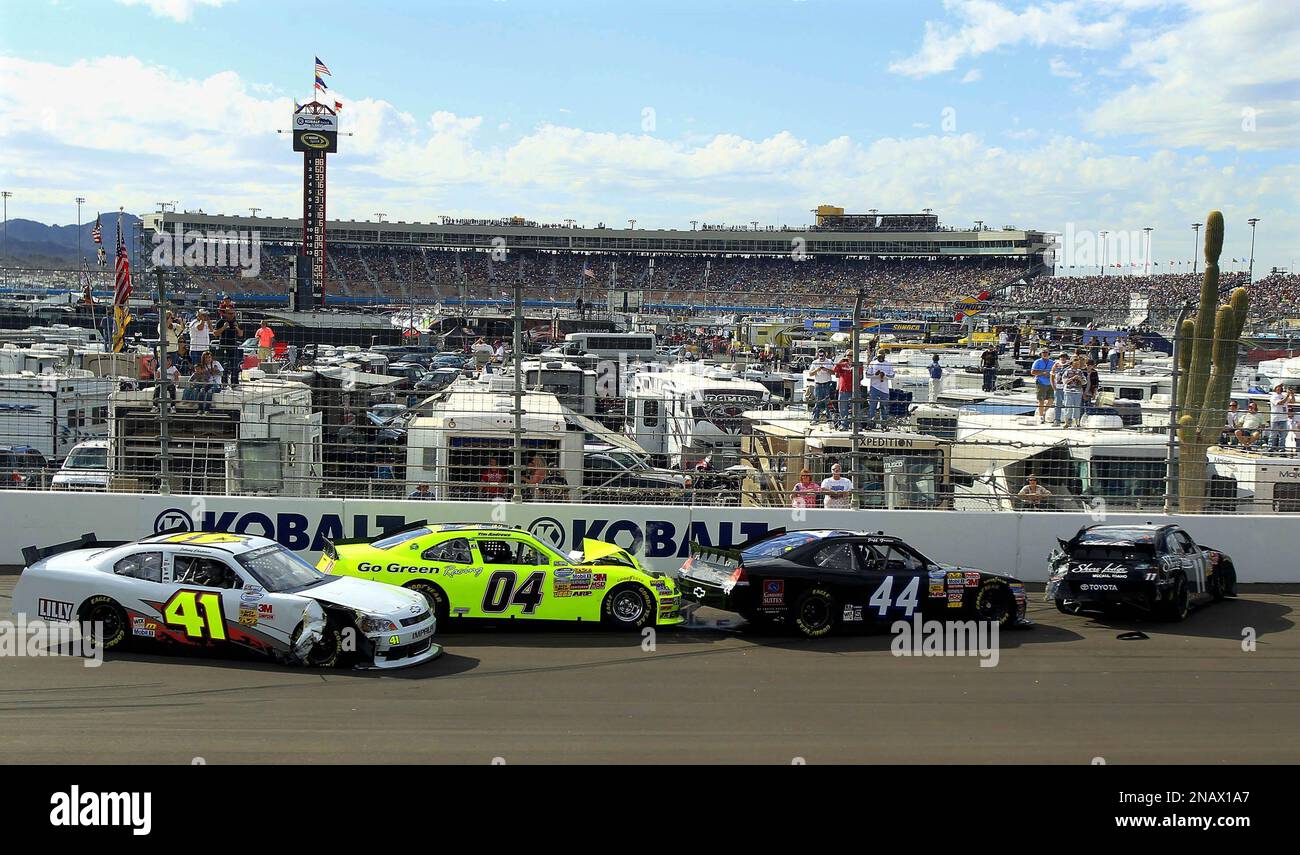 Johnny Chapman (41), Tim Andrews (04), Jeff Green (44), and Brian Scott ...