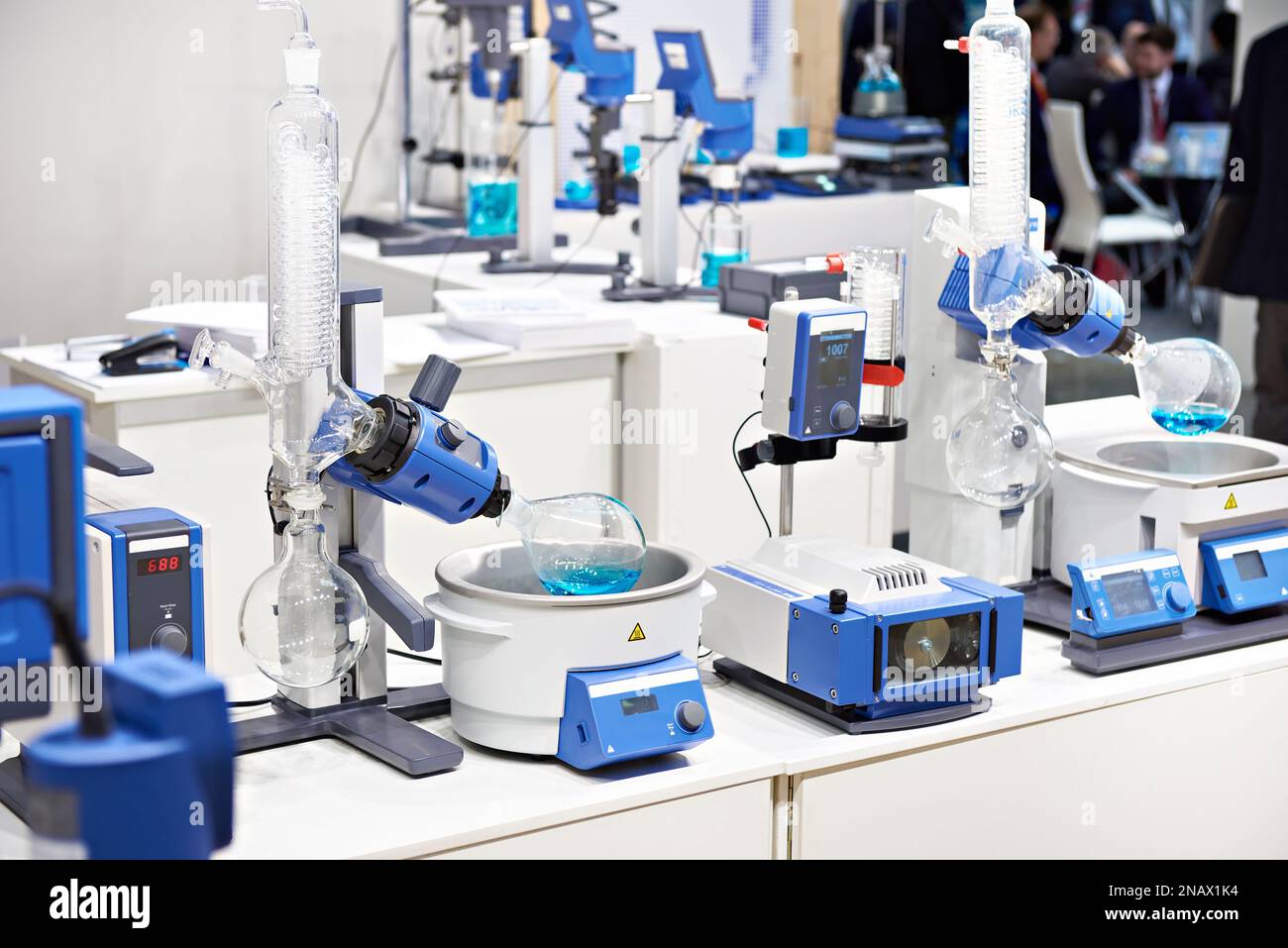 Modern chemical equipment for laboratory Stock Photo - Alamy