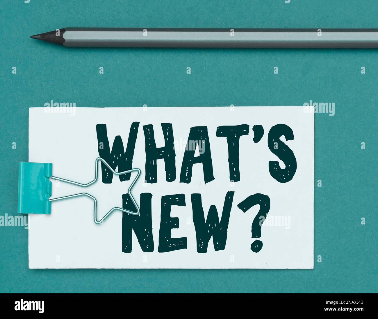 Sign displaying What's New. Internet Concept Asking about latest ...