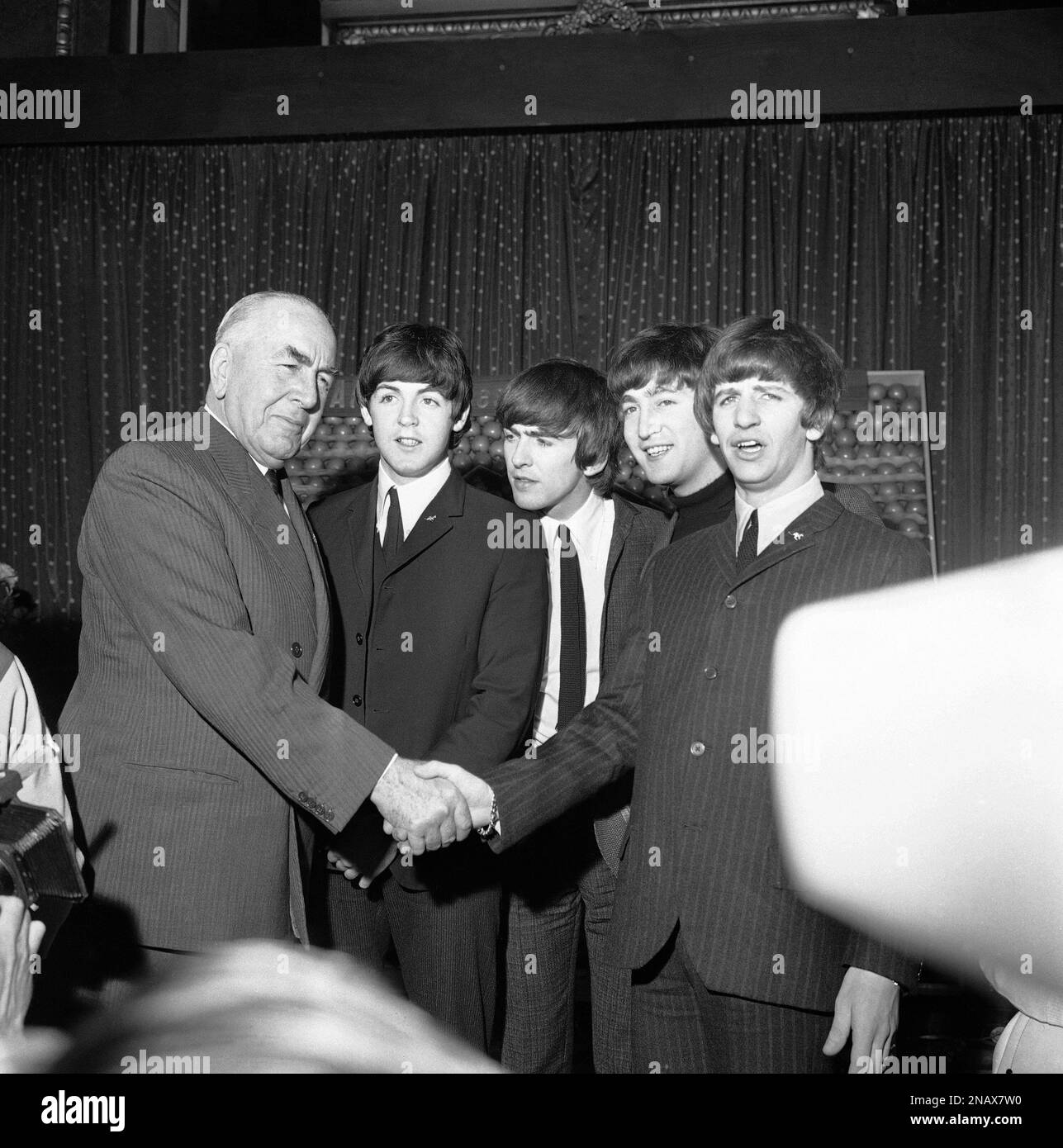 Sir Eric Harrison, the High Commissioner for Australia, meets the ...