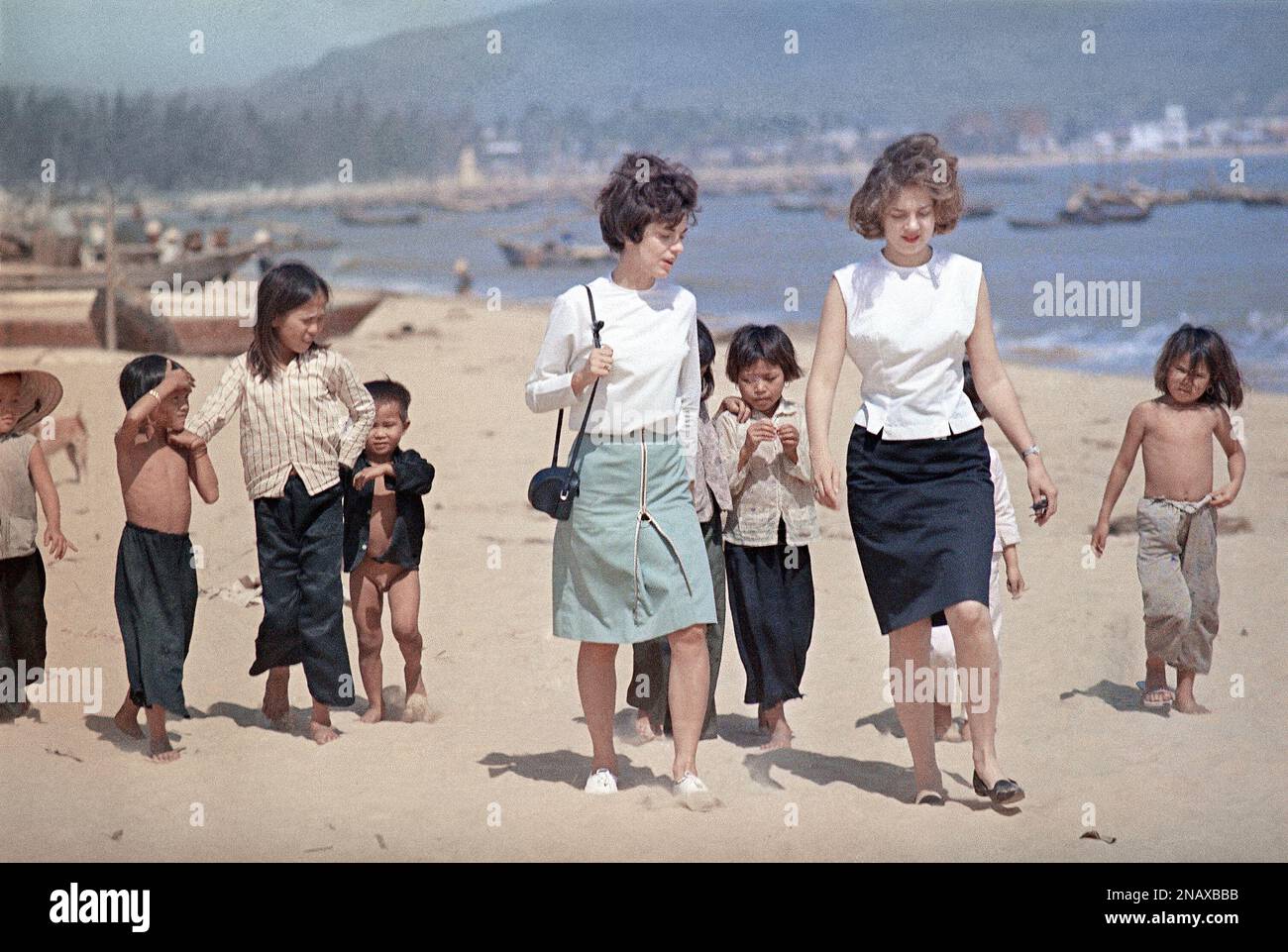 Off duty hours for 2nd Lt. Roberta Steele, wearing long sleeve blouse ...