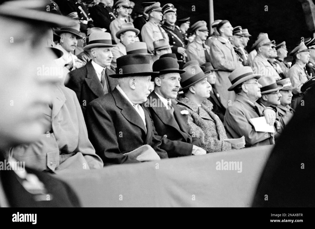 German Chancellor Adolf Hitler made a speech to 48,000 boys and 5,000 ...
