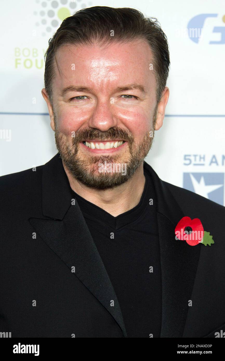 Ricky Gervais attends the New York Comedy Festival's Stand Up For ...